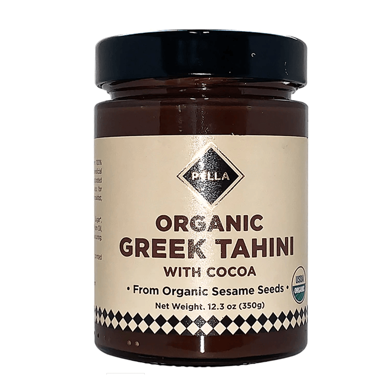 Pella Organic Greek Tahini with Cocoa - 12.3oz Jar – Tria Foods